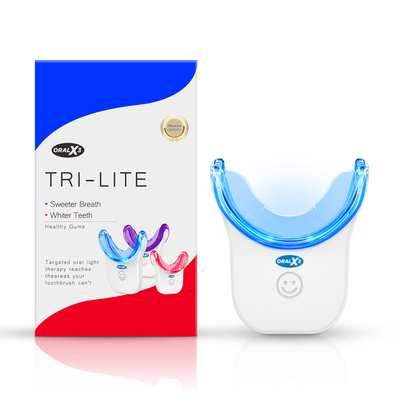 ORAL-X- TRI-LITE- LED device - Fights Gum Disease where your toothbrus ...